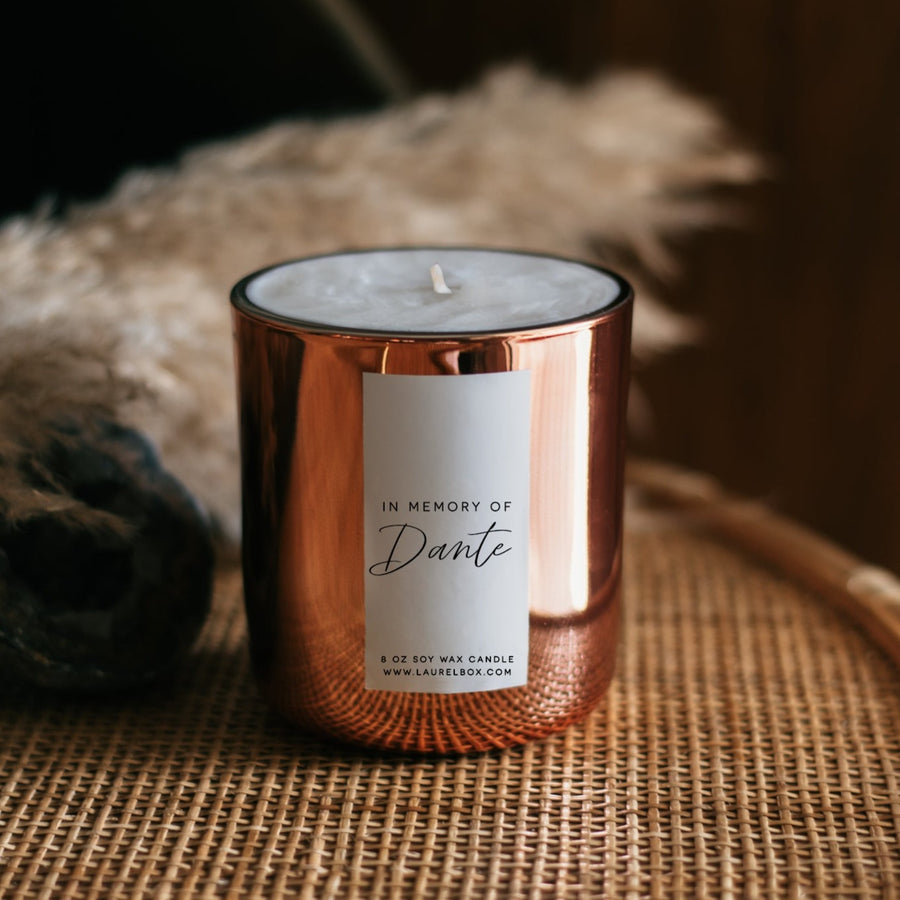 Let Their Light Shine Luminary Memorial Candle | laurelbox