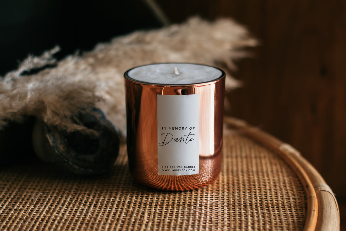 Step By Step Guide To Refill A Custom Keepsake Candle - laurelbox