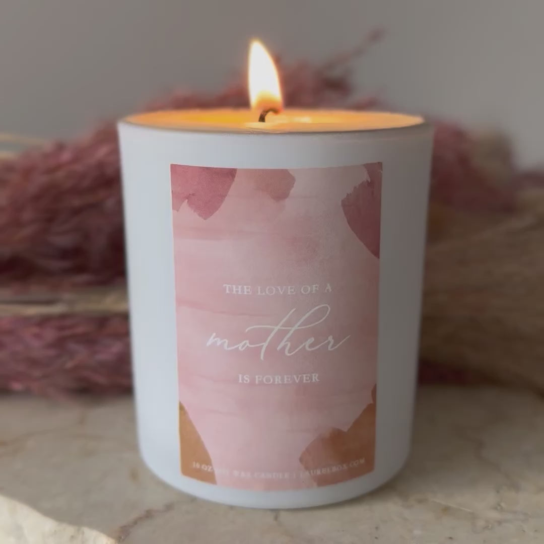Creating a Personalized Keepsake Candle to Honor Mom - laurelbox