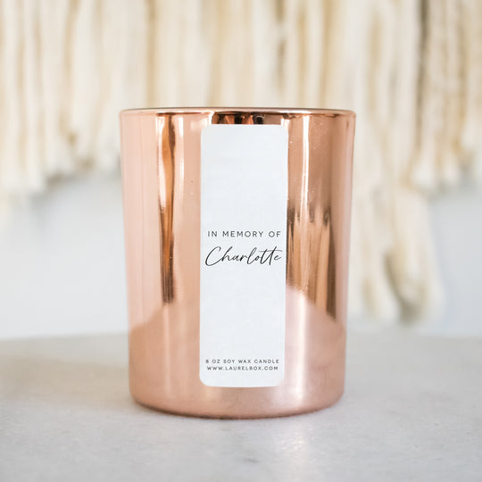 Memorial Candles - Memory Candles | laurelbox
